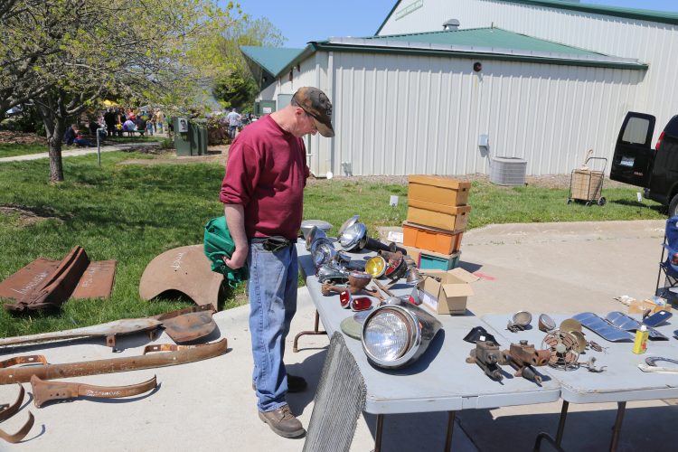Antique auto swap meet draws thousands to fairgrounds to shop, sell and ...